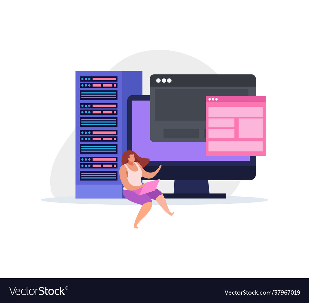 System administrator icon Royalty Free Vector Image