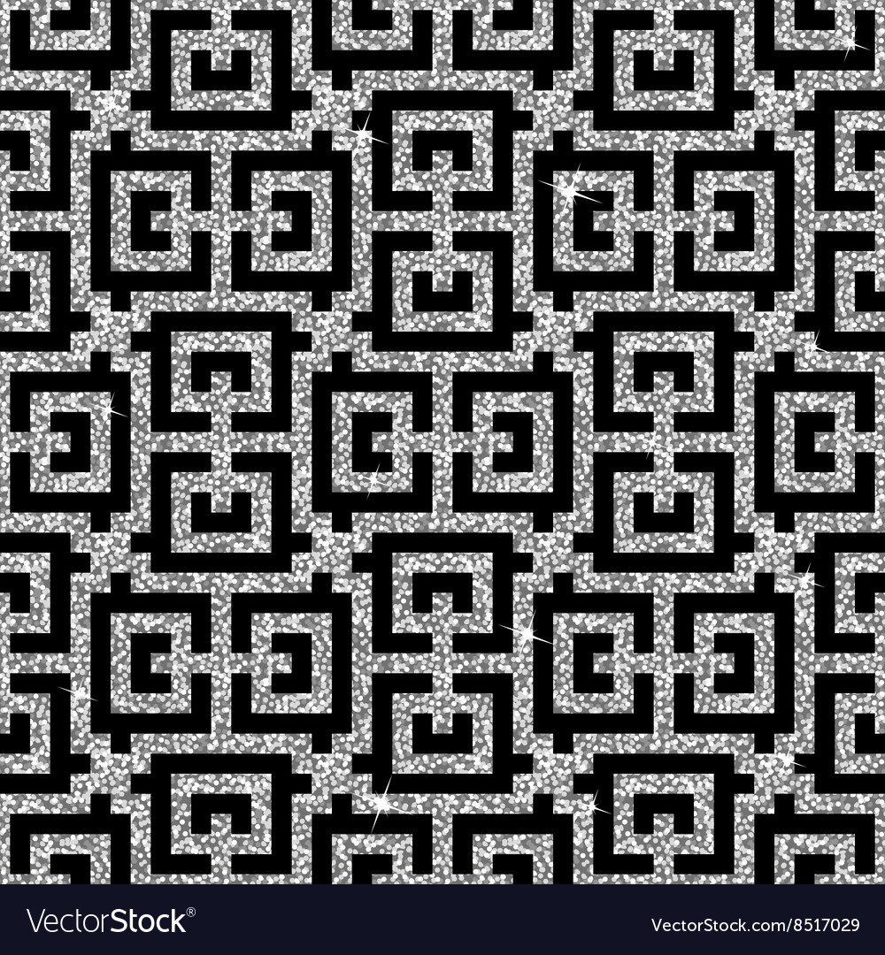 Silver Swastika Pattern Royalty Free Vector Image