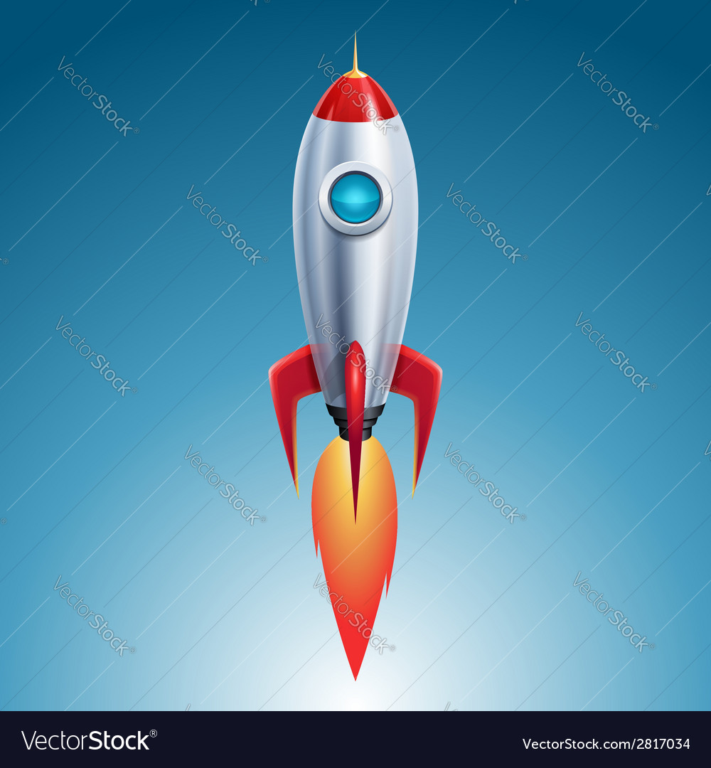 Rocket Royalty Free Vector Image - VectorStock