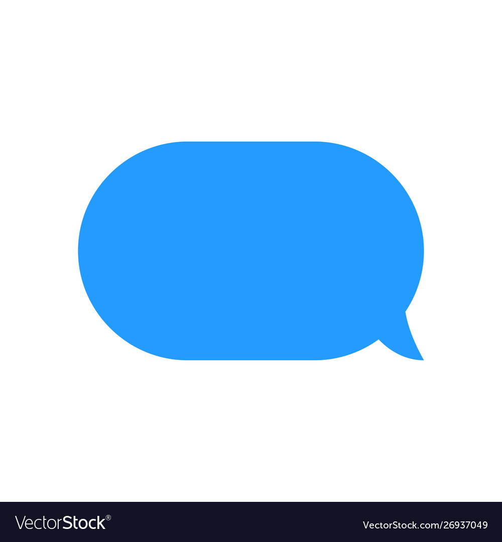 Message bubbles chat template bubbles Royalty Free Vector