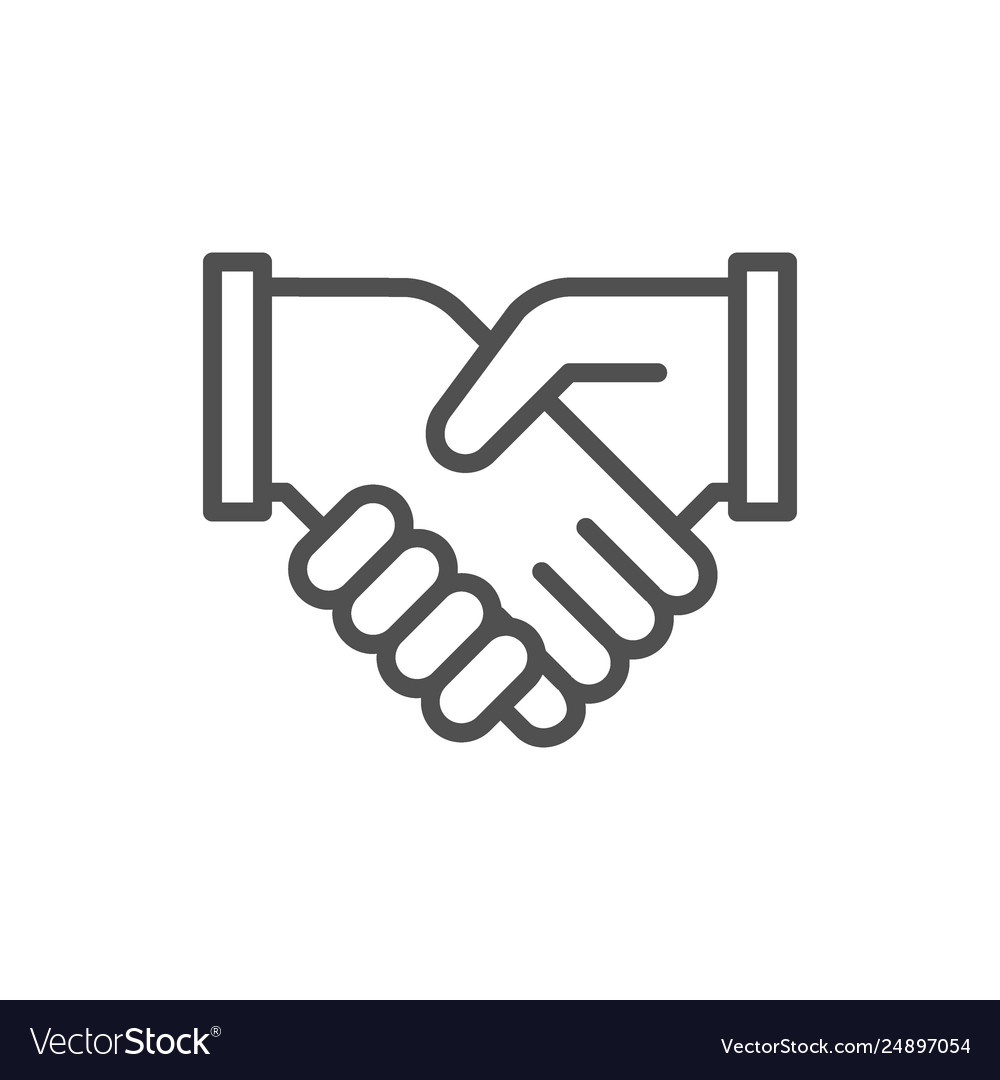 Business handshake contract agreement Royalty Free Vector Business handshake contract agreement Royalty Free Vector