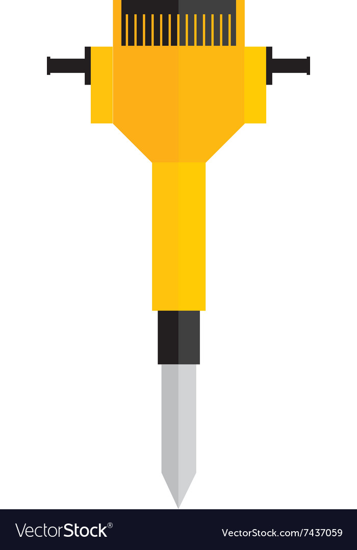 Jackhammer Royalty Free Vector Image - VectorStock