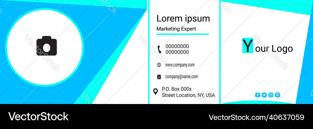 Twitter cover Royalty Free Vector Image - VectorStock