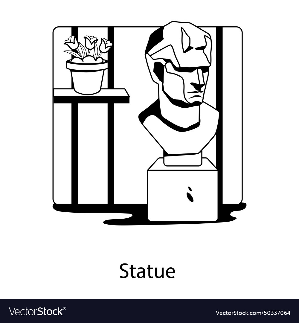 Statue Royalty Free Vector Image - VectorStock
