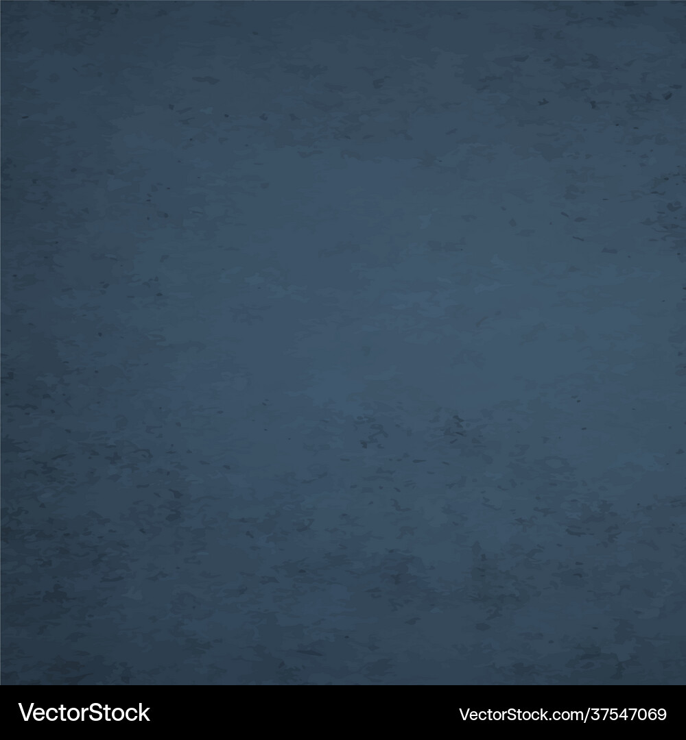 Realistic background dark blue old wall Royalty Free Vector