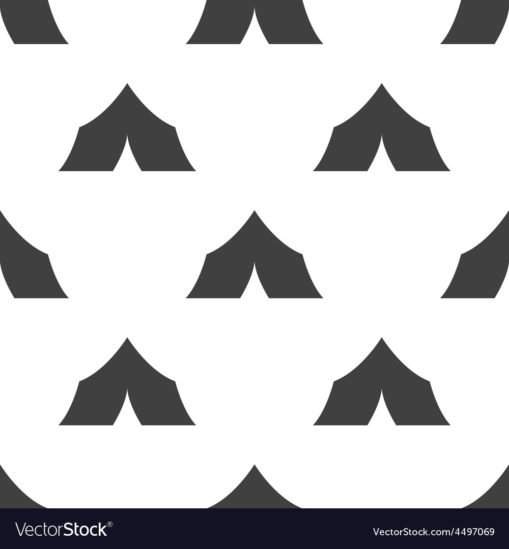 Tent seamless pattern Royalty Free Vector Image