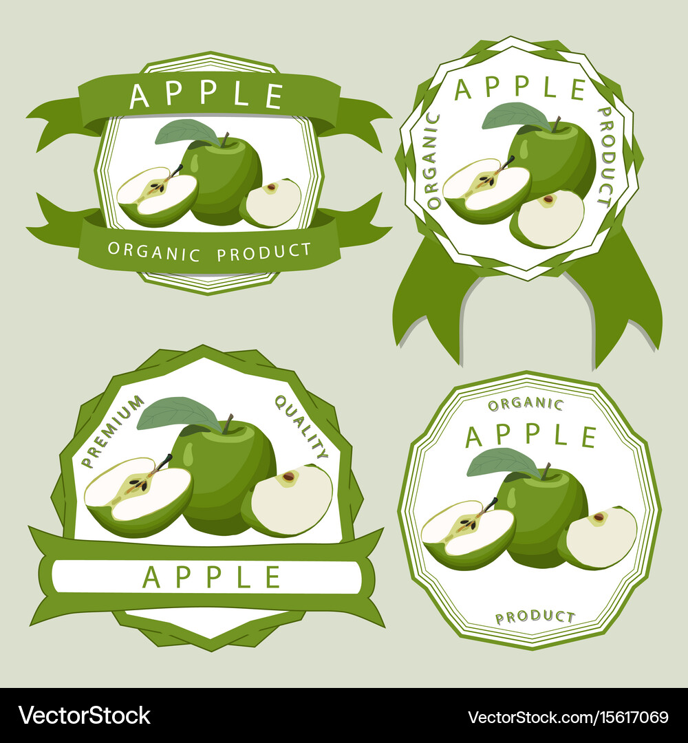 Theme apple Royalty Free Vector Image - VectorStock