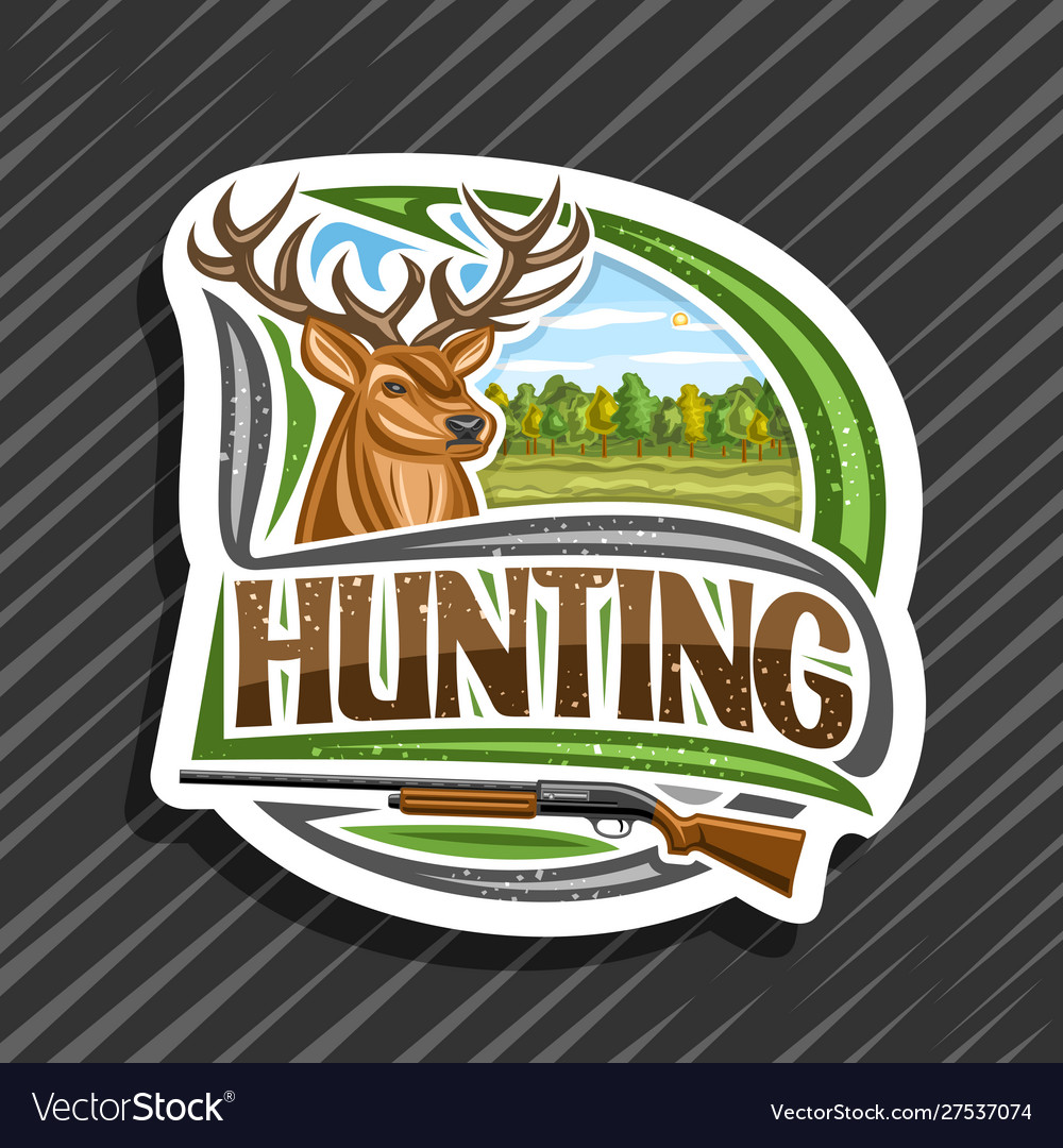 Logo For Hunting Royalty Free Vector Image VectorStock logo-for-hunting-royalty-free-vector-image-vectorstock