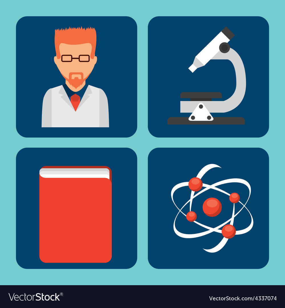 Scientific laboratory Royalty Free Vector Image