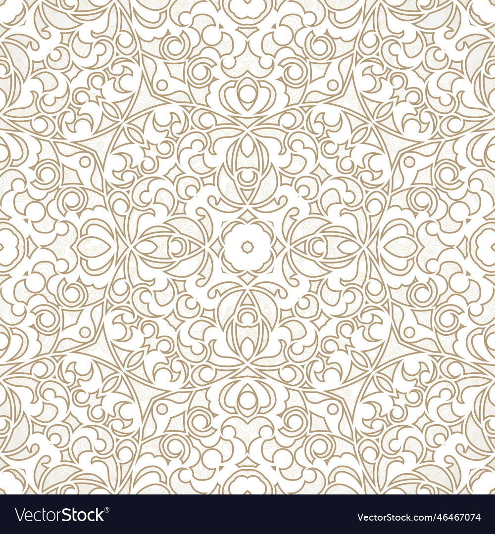 Seamless pattern in eastern style Royalty Free Vector Image