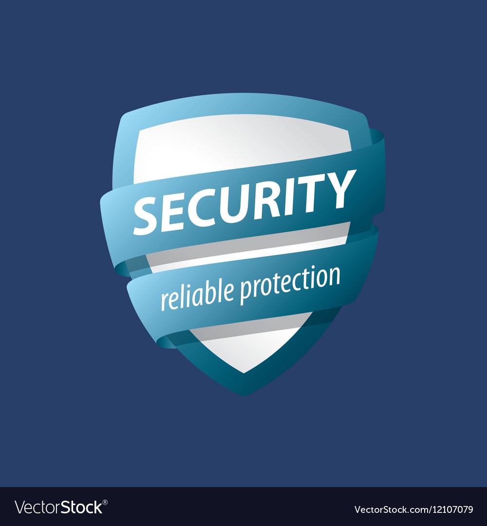 Logo security Royalty Free Vector Image - VectorStock