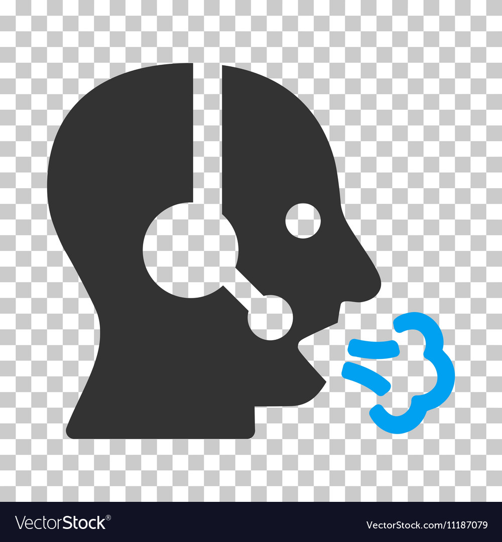 Operator speech icon Royalty Free Vector Image