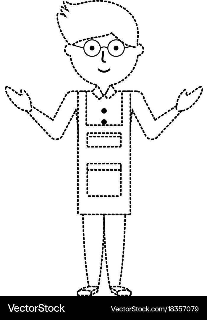 Teacher man icon Royalty Free Vector Image - VectorStock