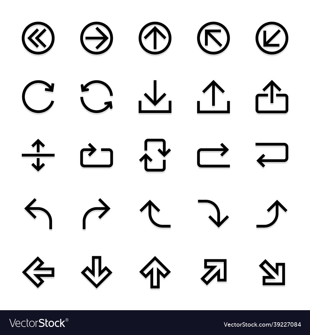 Arrows Royalty Free Vector Image - VectorStock