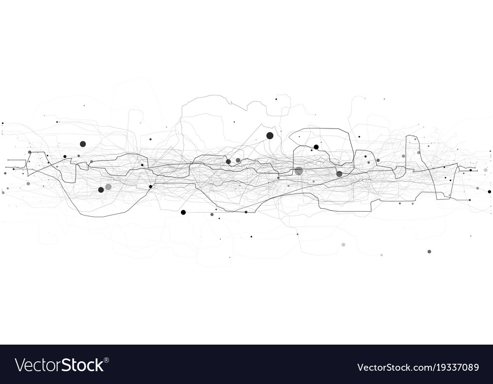 Abstract tech design background Royalty Free Vector Image