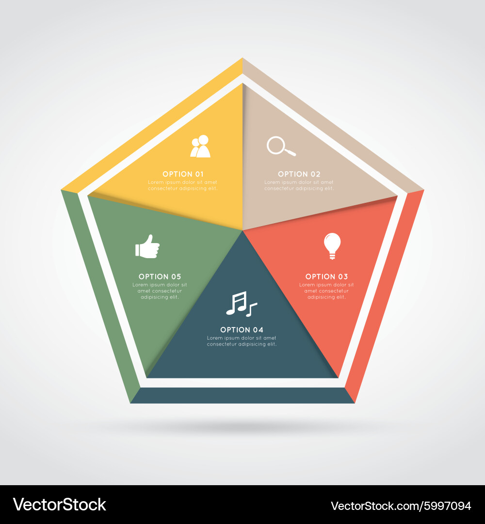 Infographic b236 Royalty Free Vector Image - VectorStock