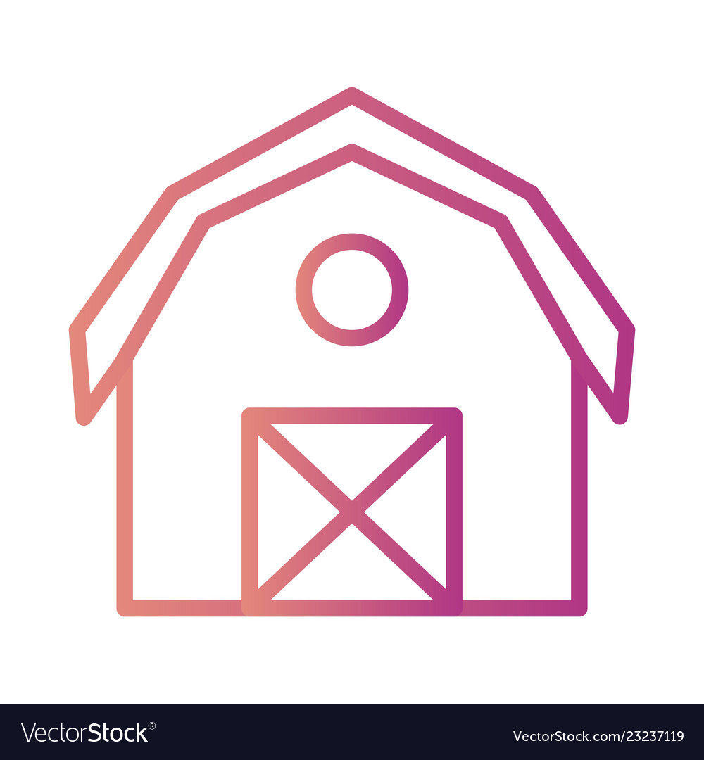 Barn icon Royalty Free Vector Image - VectorStock