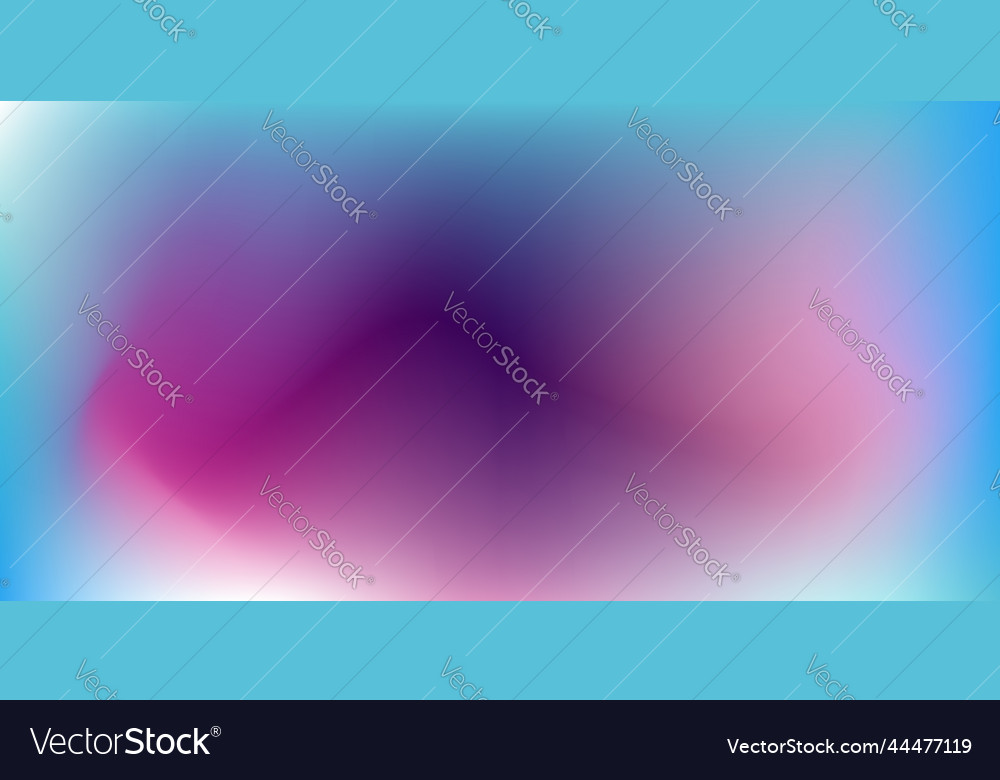 Gradient design template with blurred effect Vector Image