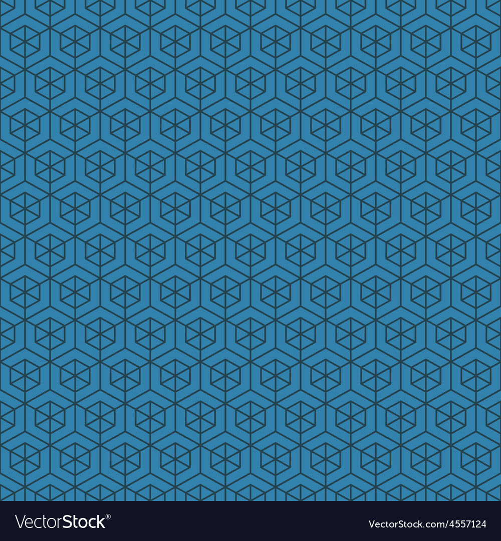 Cube pattern Royalty Free Vector Image - VectorStock