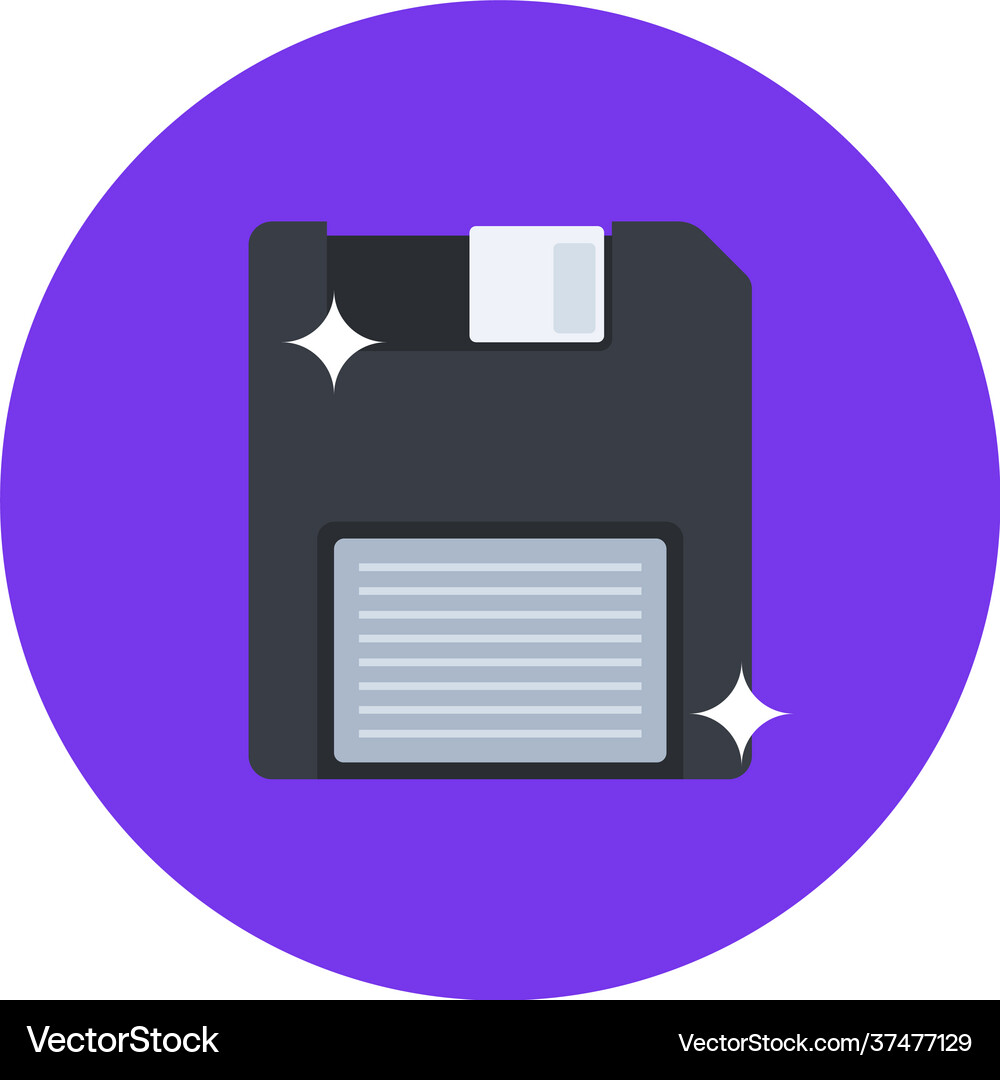 Floppy disc Royalty Free Vector Image - VectorStock