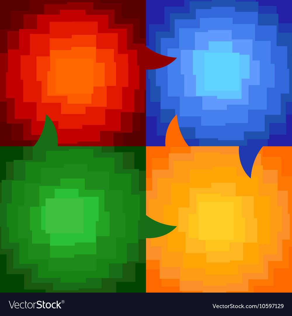 Squares abstract Royalty Free Vector Image - VectorStock