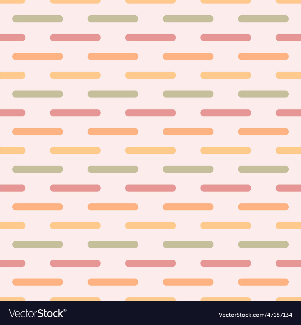 Seamless simple geometric color pattern Royalty Free Vector