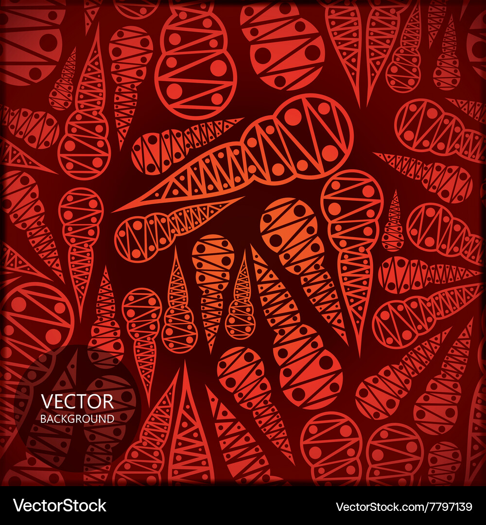 Background with different shapes Royalty Free Vector Image