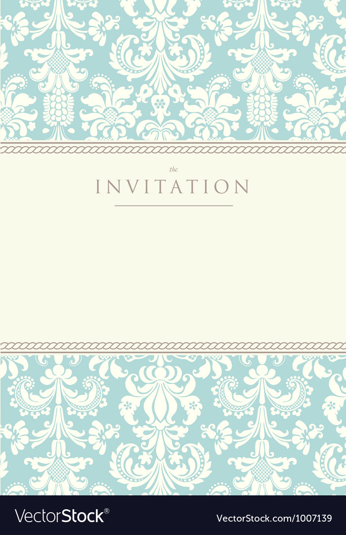 Invitation Royalty Free Vector Image - VectorStock