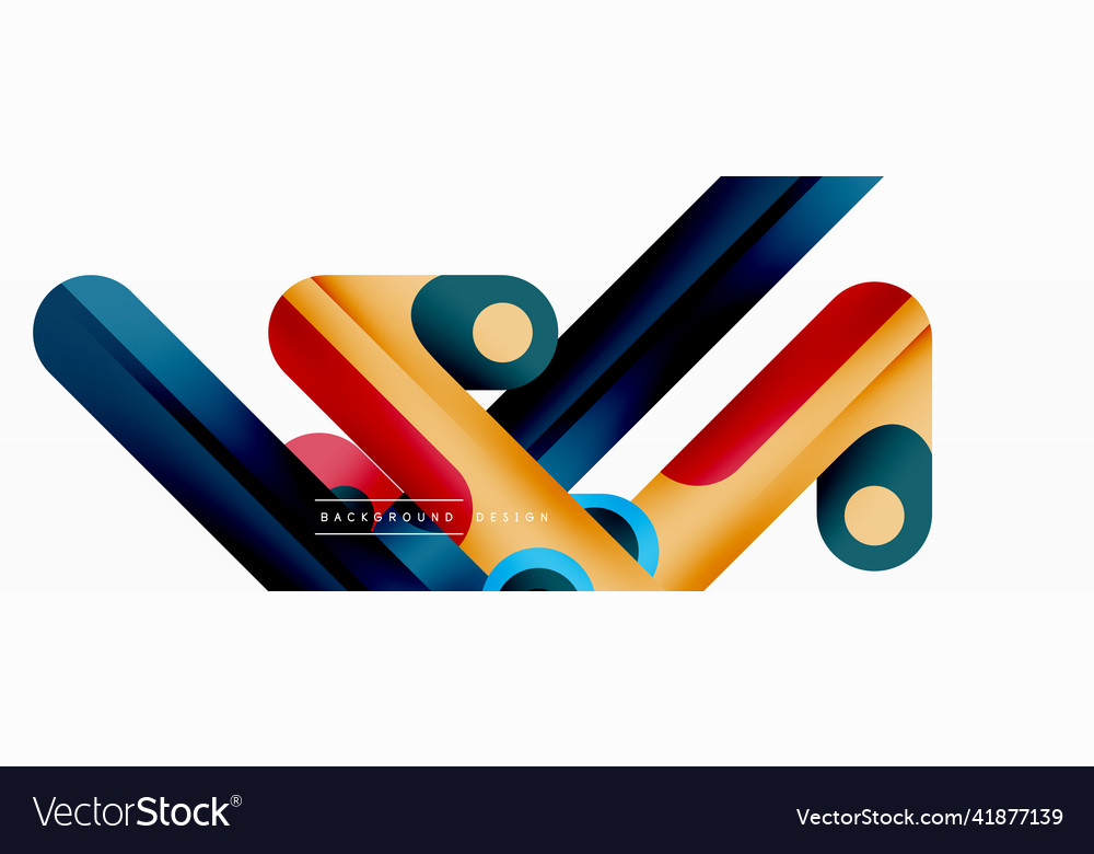 Lines Geometric Creative Abstract Background Vector Image