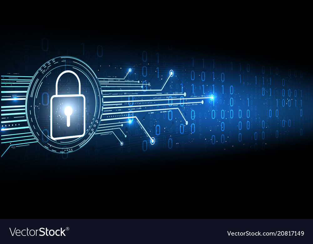 Abstract background technology communication data Vector Image