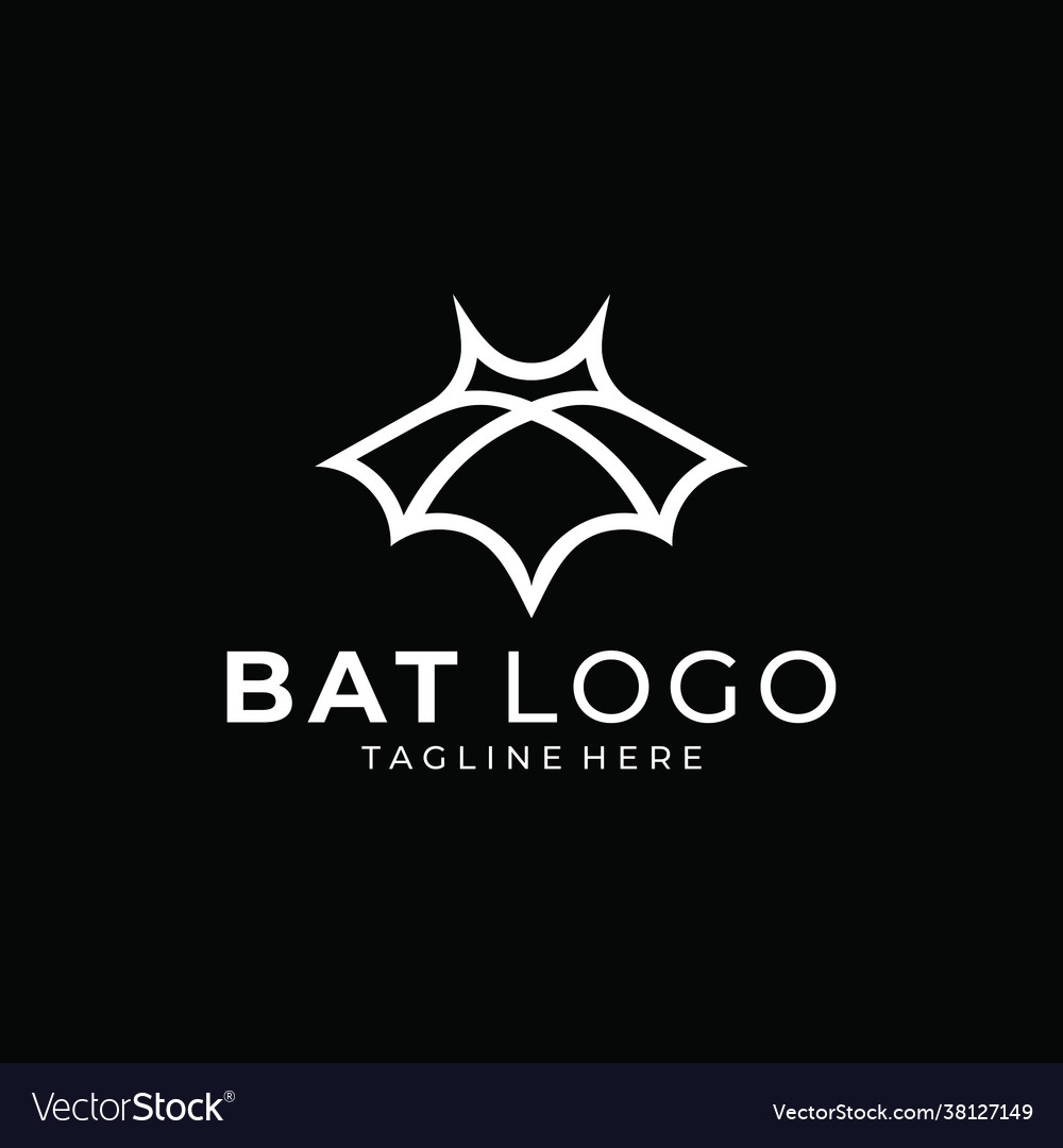 Bat logo Royalty Free Vector Image - VectorStock
