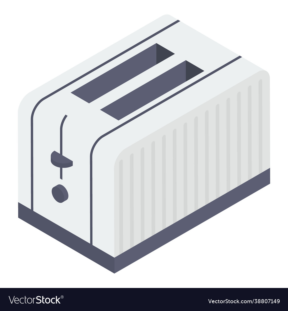 Bread toaster Royalty Free Vector Image - VectorStock