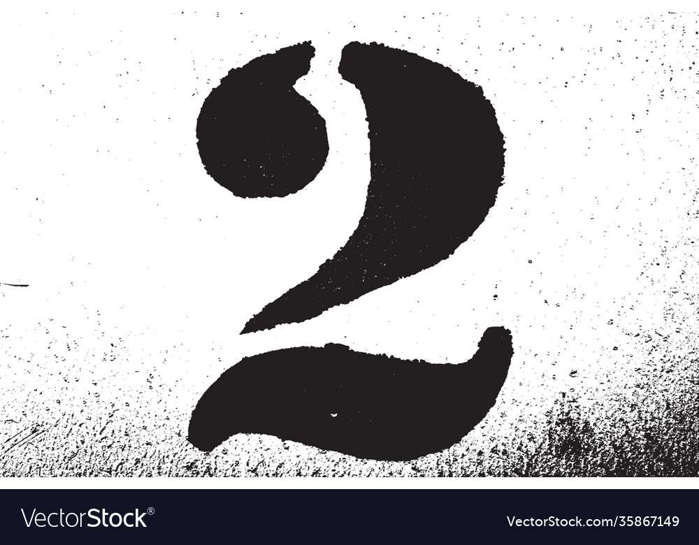 Grunge digit texture Royalty Free Vector Image