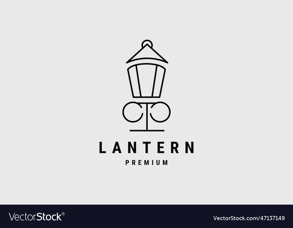 Lantern Royalty Free Vector Image - VectorStock