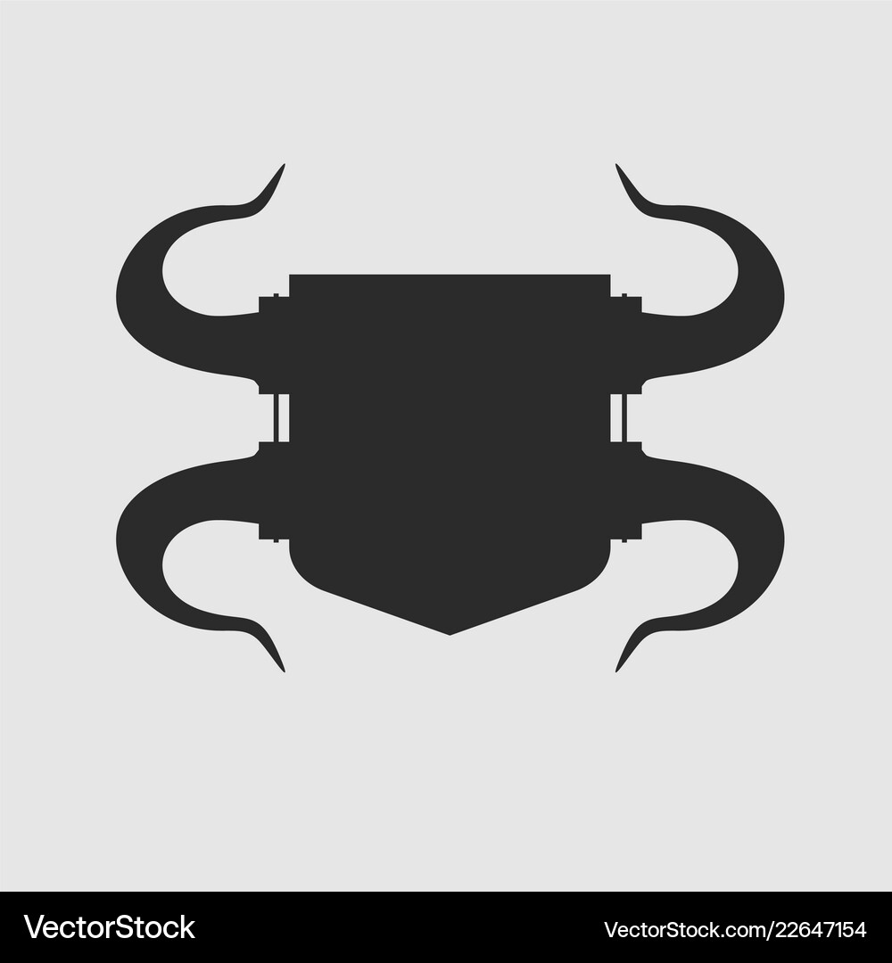 Abstract coat of arms Royalty Free Vector Image