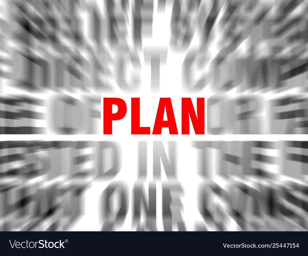 Plan Royalty Free Vector Image - VectorStock