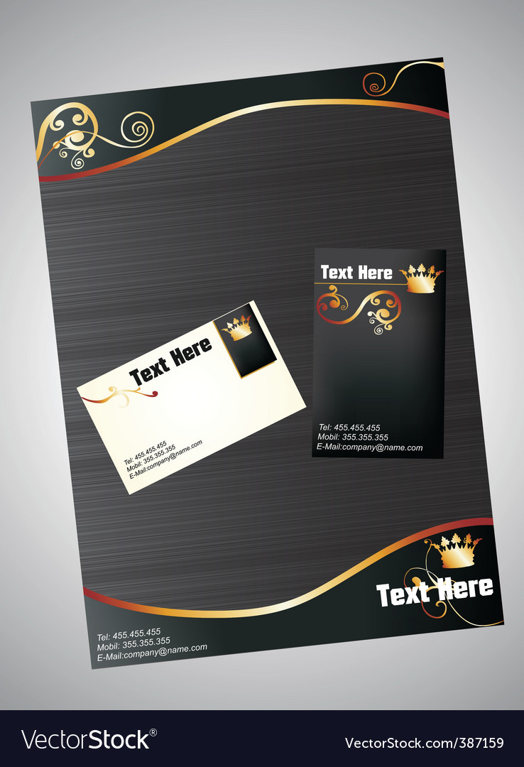 Document template Royalty Free Vector Image - VectorStock