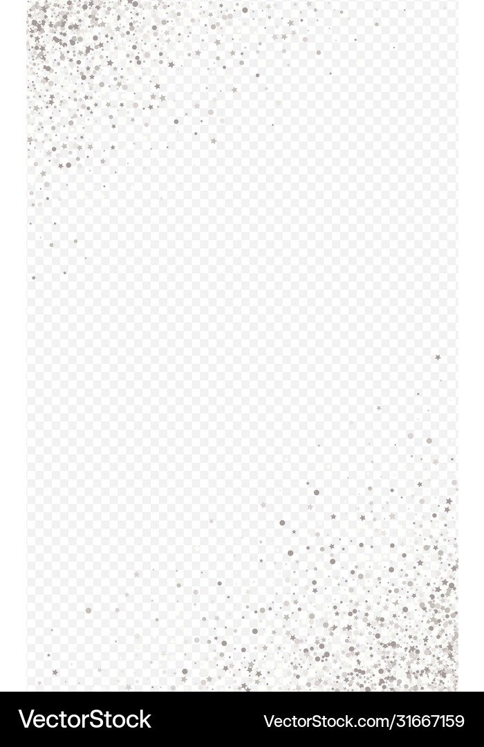Silver splash transparent transparent background Vector Image
