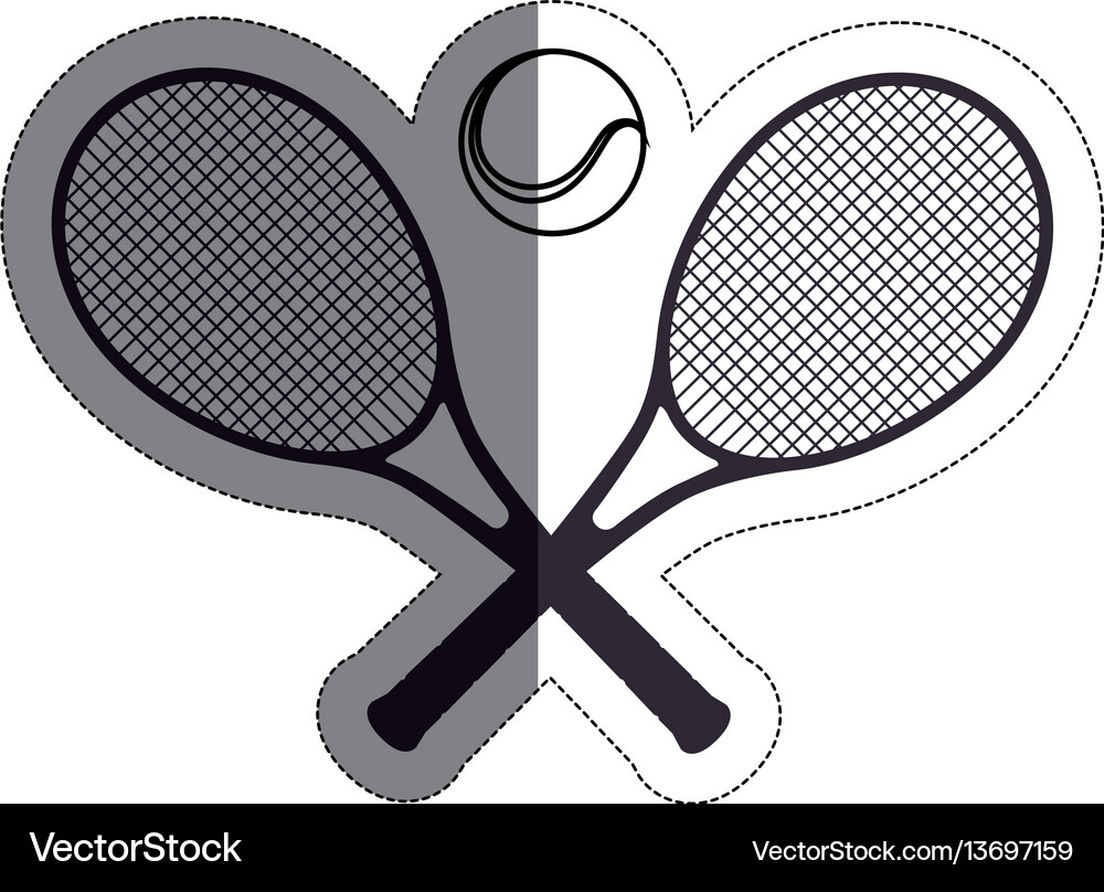 Tennis sport design Royalty Free Vector Image - VectorStock