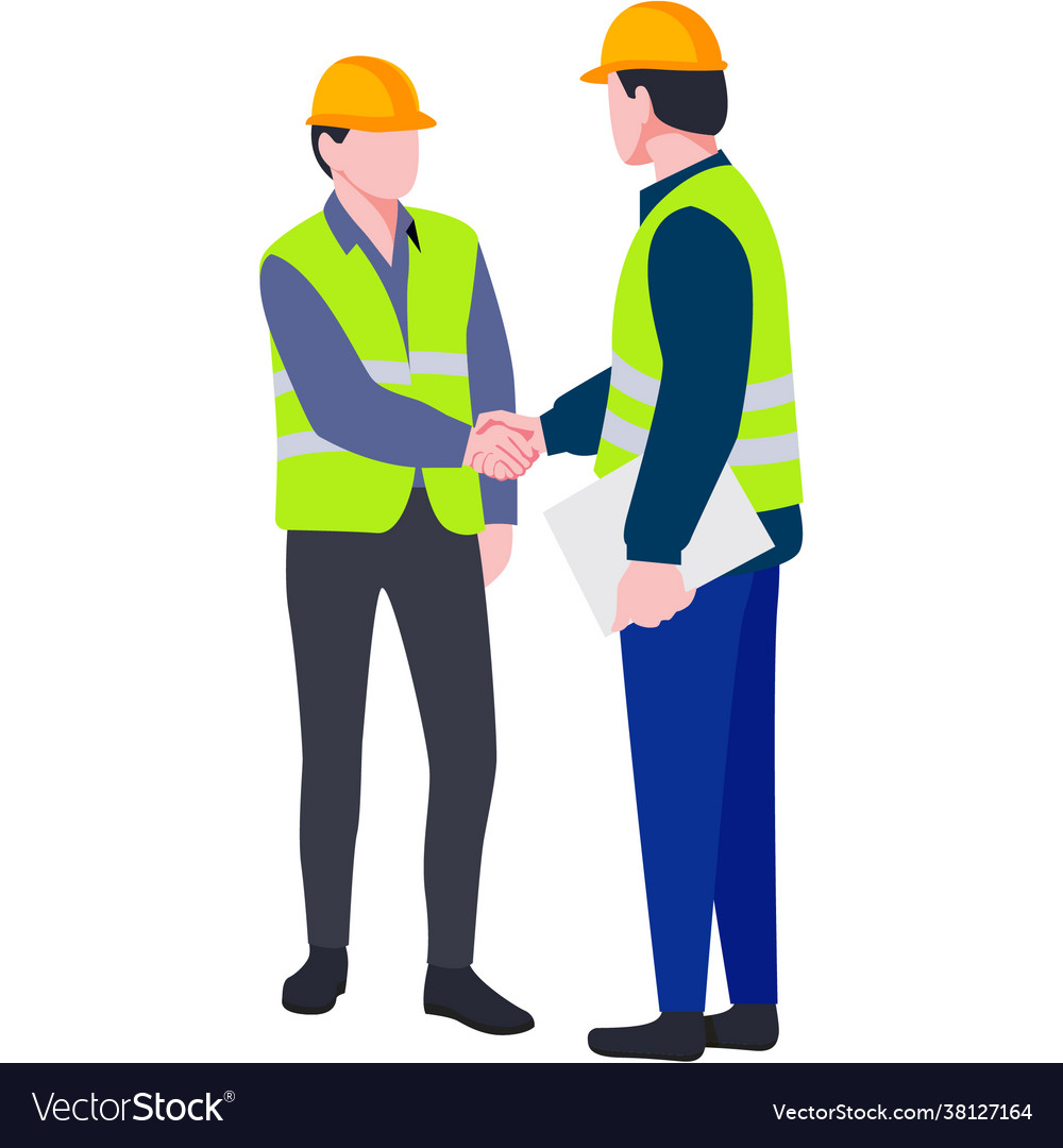 Construction engineer Royalty Free Vector Image