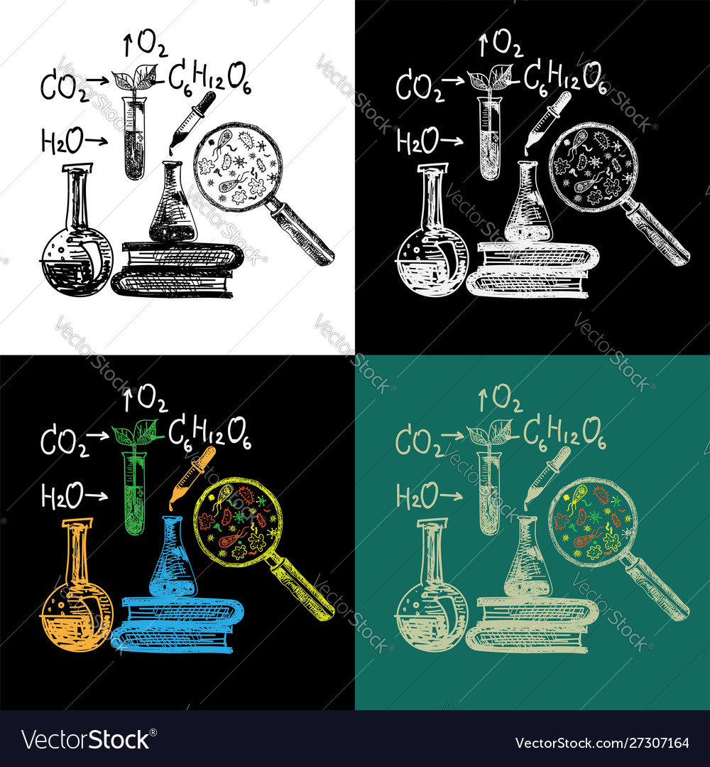 Educational And Laboratory Equipment Set Vector Image educational-and-laboratory-equipment-set-vector-image