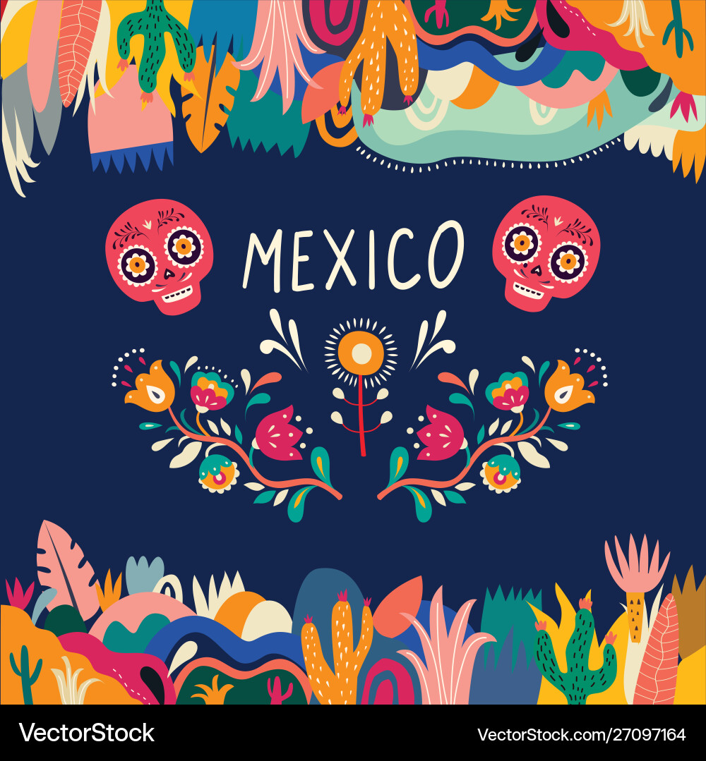 Mexico Royalty Free Vector Image - VectorStock