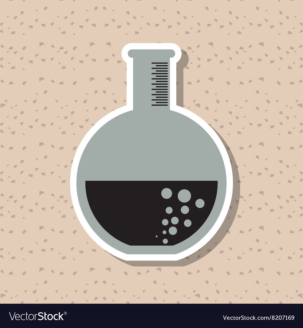 Flask icon design Royalty Free Vector Image - VectorStock