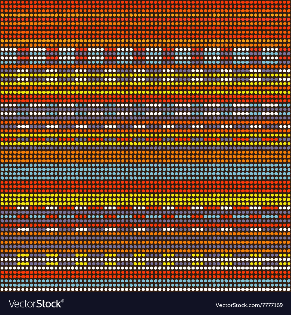 Pattern from colored dots Royalty Free Vector Image