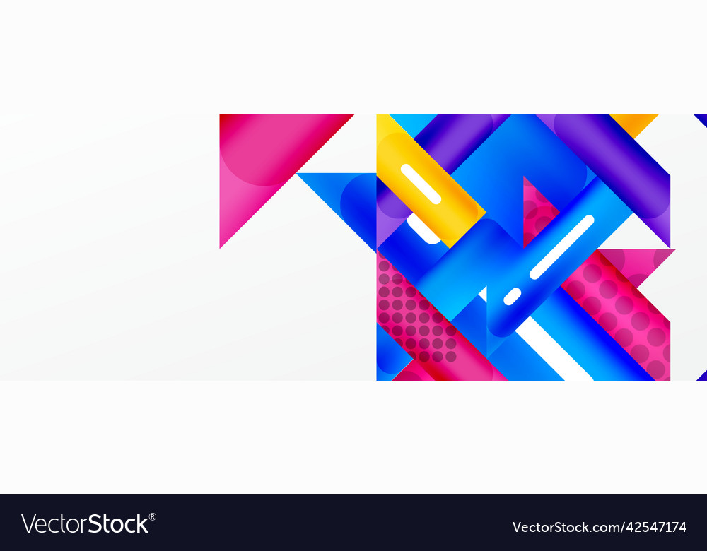 Background Color Abstract Overlapping Stripes Vector Image