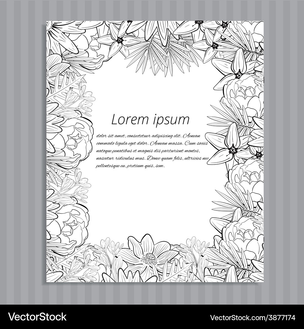 Greeting card on a white background Royalty Free Vector
