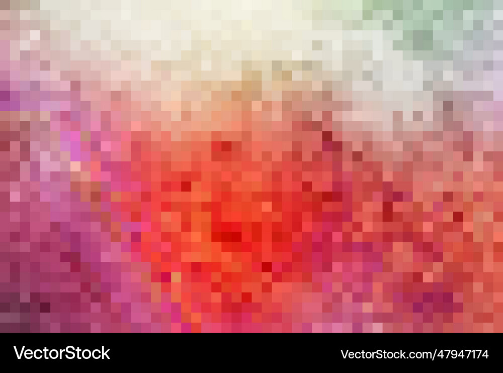 Pixel art design - blurred background Royalty Free Vector