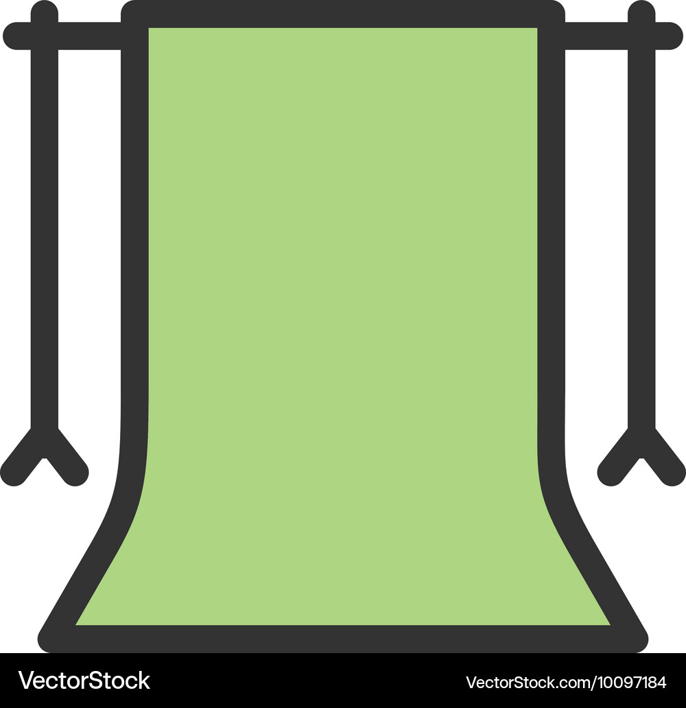 Back stand Royalty Free Vector Image - VectorStock