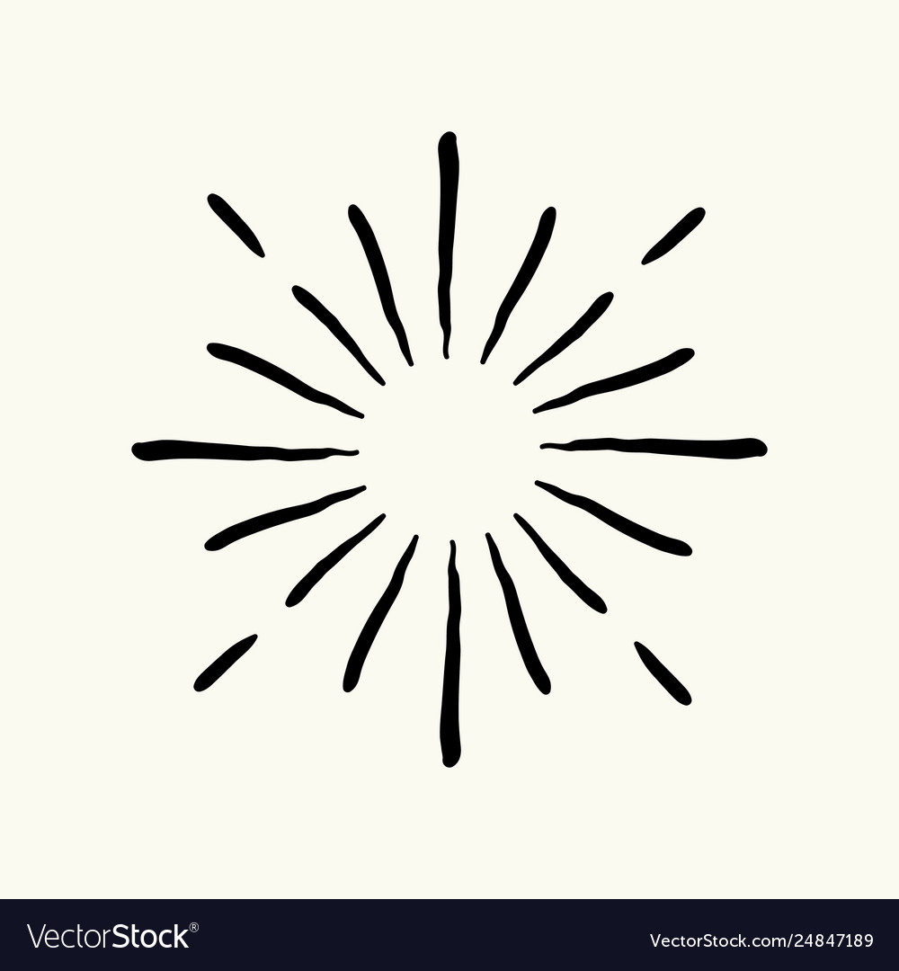 Vintage Sunburst In Lines Shape Linear Radial Vector Image | www ... Vintage Sunburst In Lines Shape Linear Radial Vector Image | www ...
