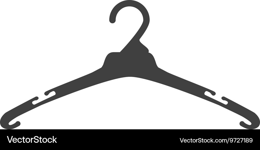 Hook icon hanger object design graphic Royalty Free Vector